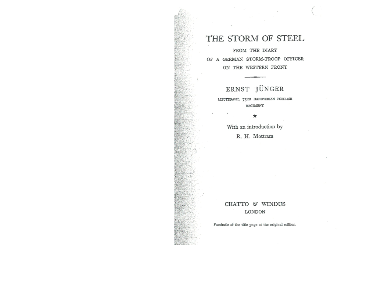 COPY%20The%20Storm%20of%20Steel%20Edited - HIS 121 - Studocu