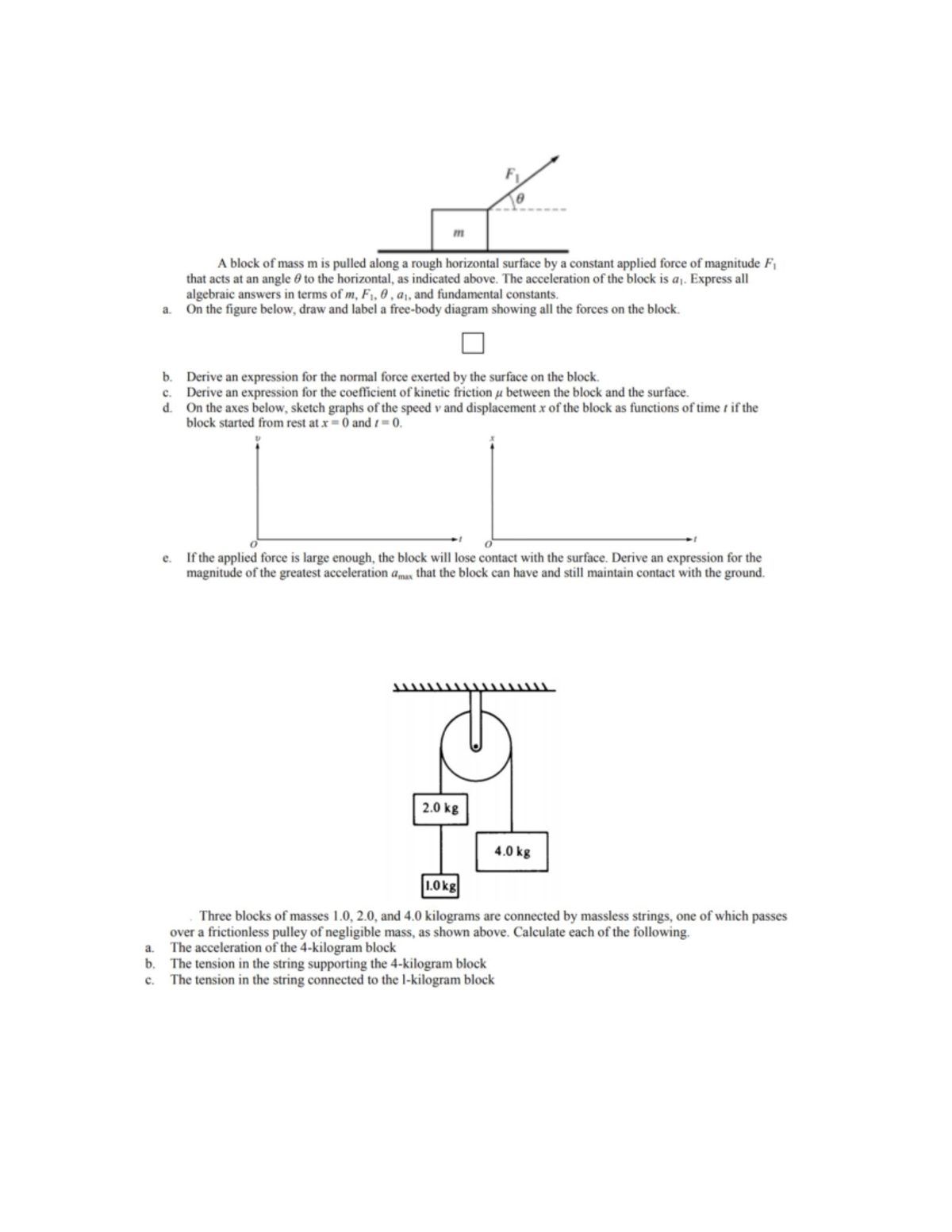 Force Free Response Questions - Studocu