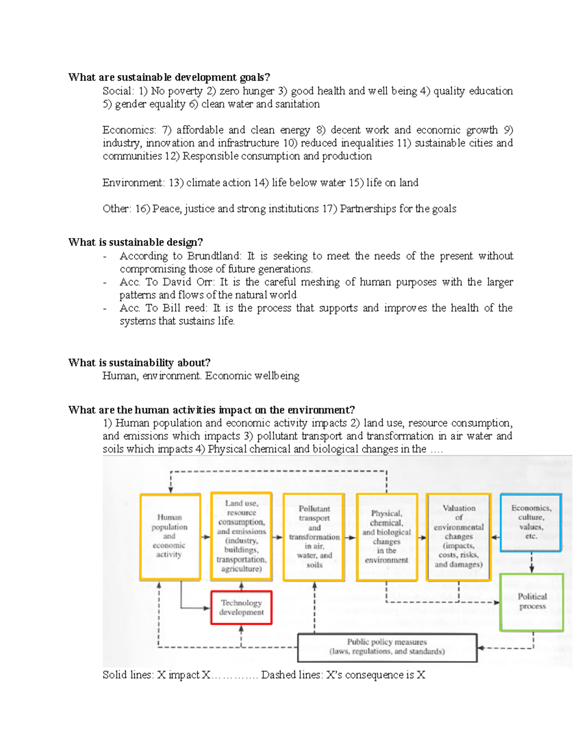 1 - Summary week 4 engr 202, vermette slides - What are sustainable development goals? Social: 1 ...