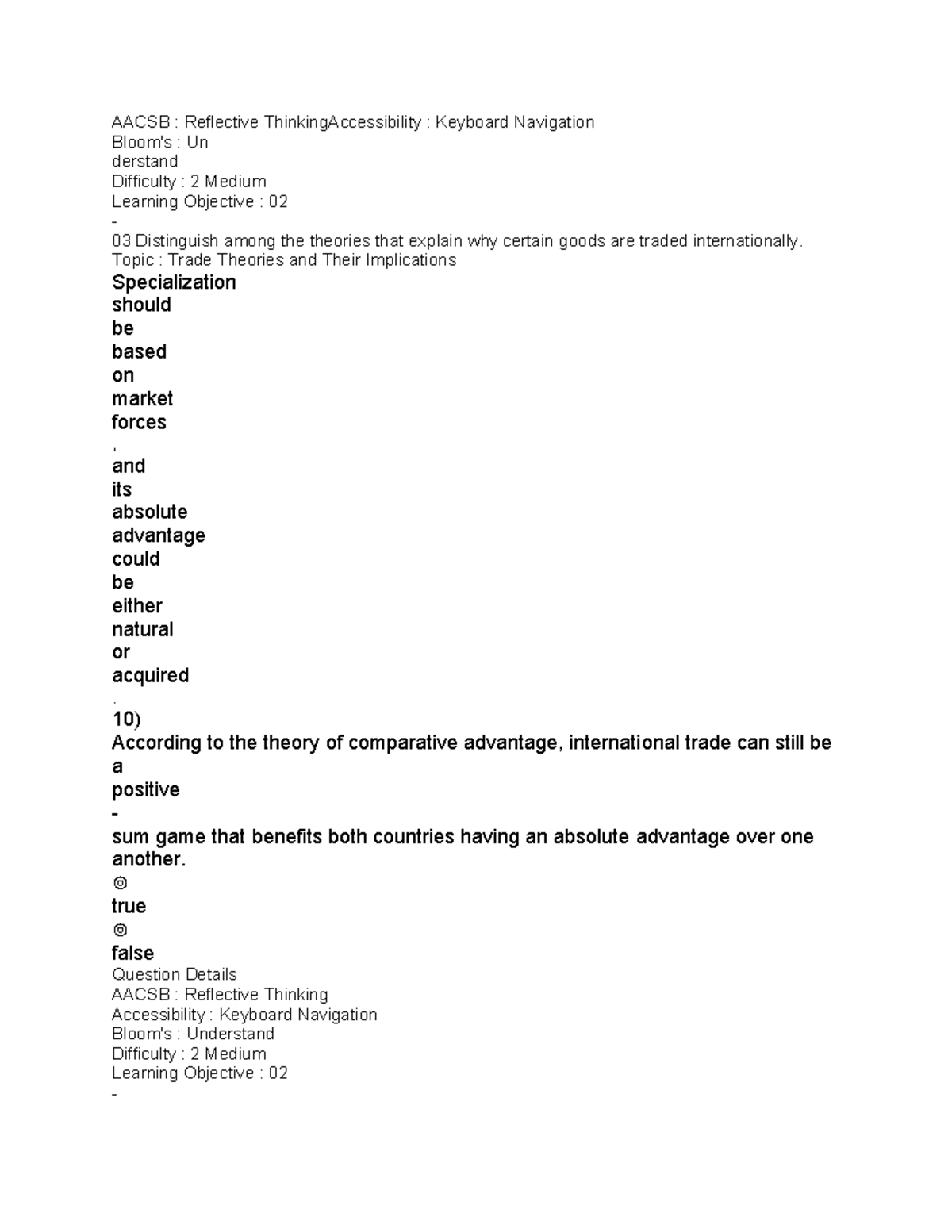 Aacsb Reflective Thinking Accessibility Keyboard Navigation - AACSB ...