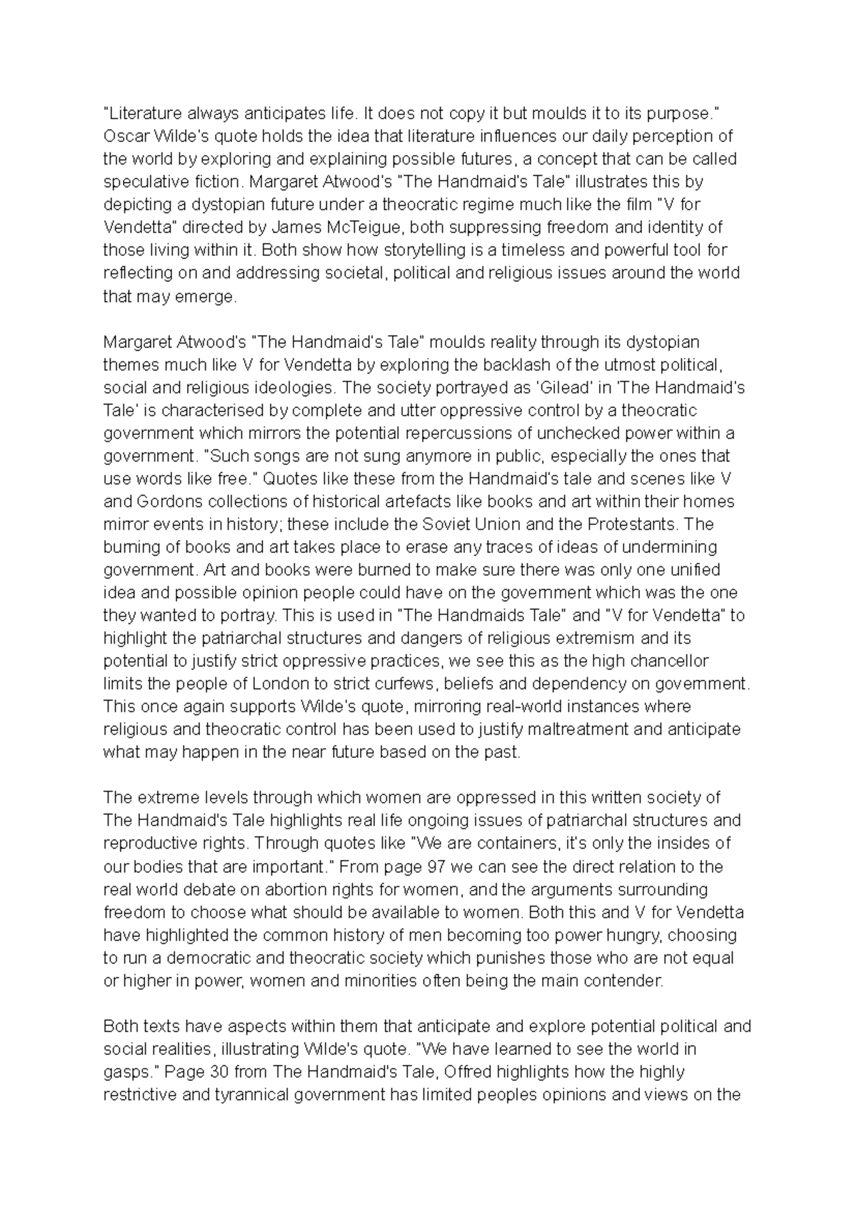 Assesment Task 2 - Adv English Multimodal Task - Ciara Mac Partlin ...