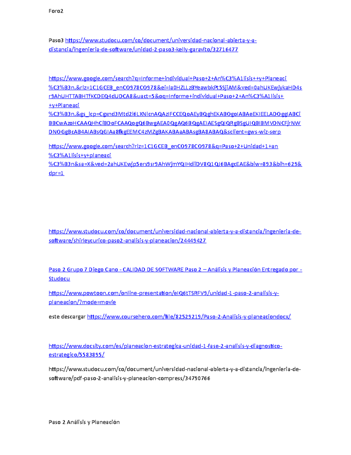 Foro2 - GESTION ESTRATEGICA EN SALUD. FASE 3 REALIZAR ANÁLISIS ...