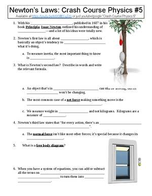 Newton's Laws Worksheet Fillable v2 - Newton’s Laws Worksheet Newton’s ...