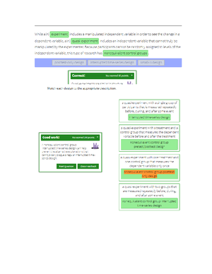 In Quizitive Chapter 7 Sampling Estimating the Frequency of Behaviors ...