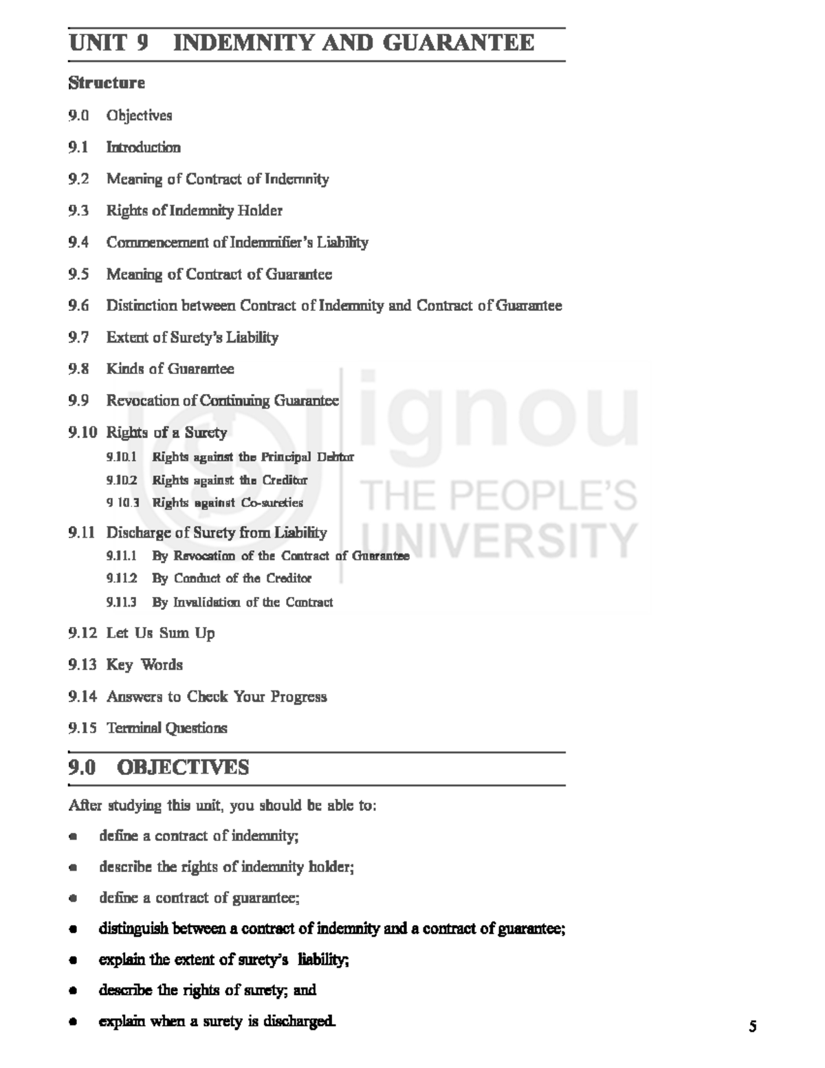 Unit-9 Contract of Agency - business law - Studocu