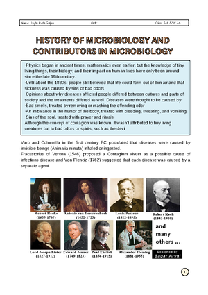 Chapter 4 of Micropara - notes... - Microbes can be divided into those ...