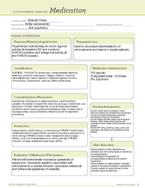 Bicitra - Med - ACTIVE LEARNING TEMPLATES THERAPEUTIC PROCEDURE A ...