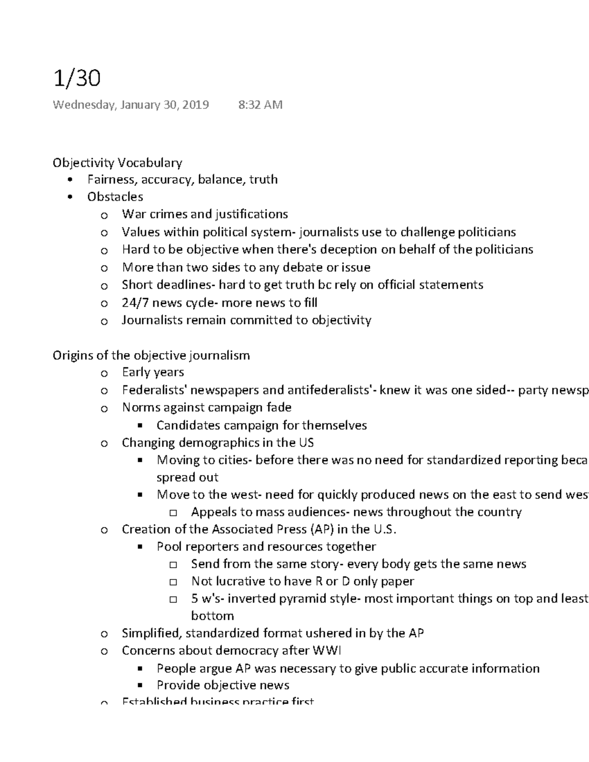 130 - Kevin Calderwood - Warning: TT: undefined function: 32 Objectivity Vocabulary - Fairness ...