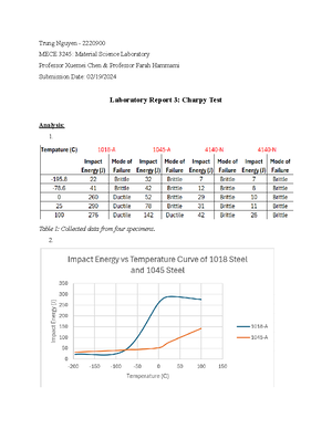 Formal Laboratory Report Temperature Measurements Final Version ...