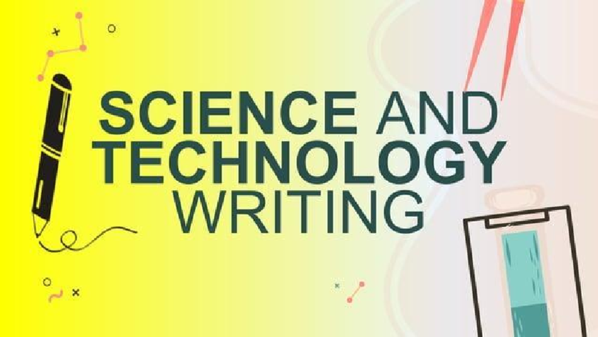 Slidesaver - SCHOOL PAPER - SCIENCE AND TECHNOLOGY WRITING e x SCIENCE ...