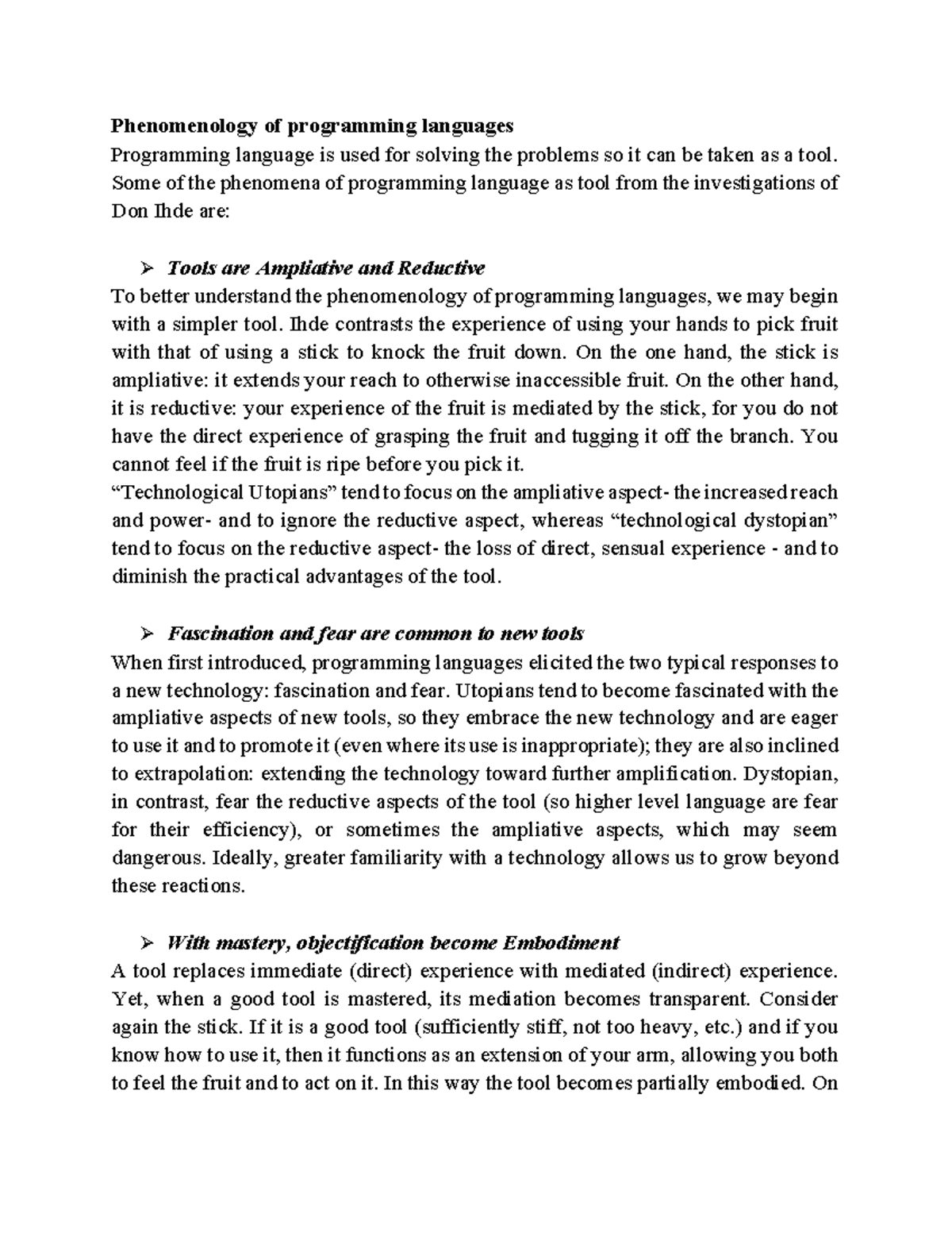 Po PL-Combined-Notes - Phenomenology of programming languages ...