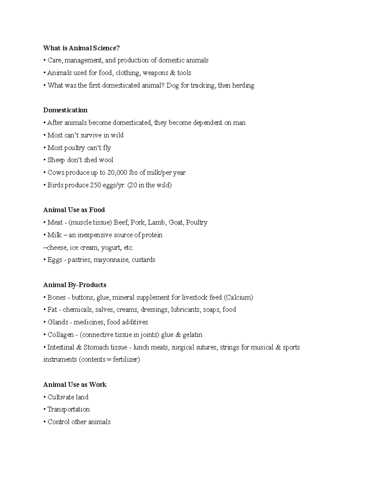 What is Animal Science - What is Animal Science? Care, management, and ...