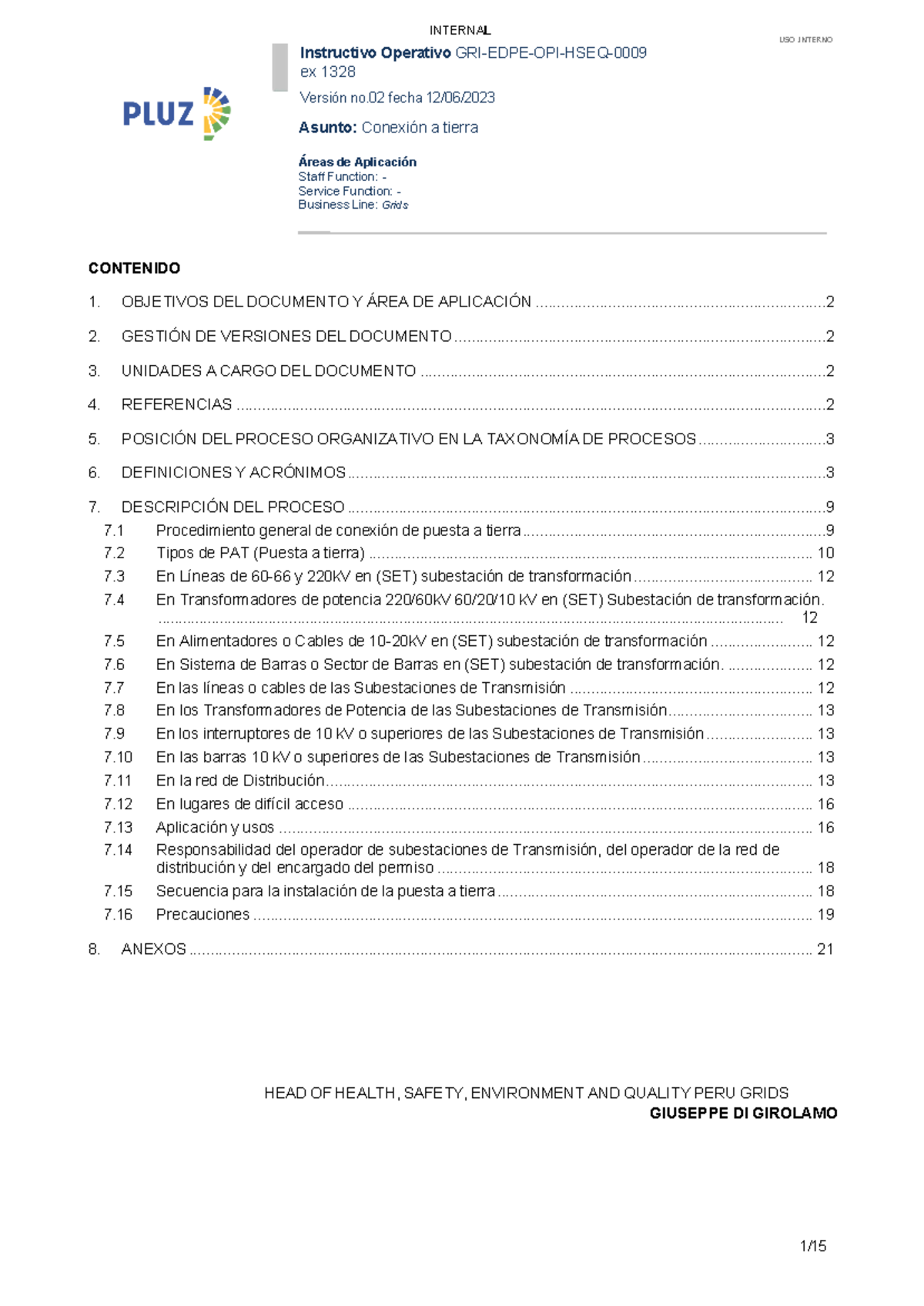 GRI-EDPE-OPI-HSEQ-0009 ex 1328 Conexión a tierra - Instructivo ...