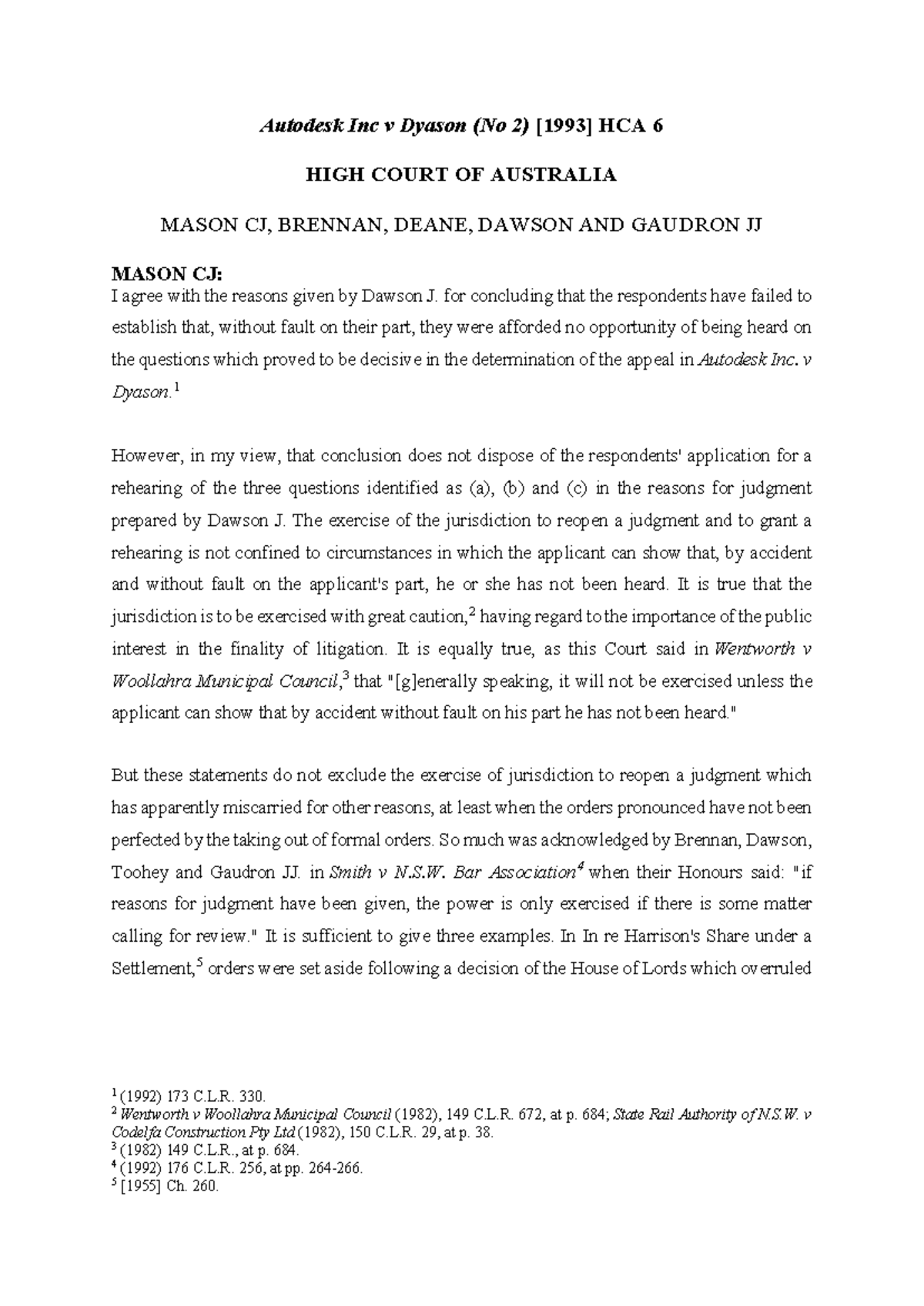 Autodesk Inc v Dyason - law on intellectual property - Autodesk Inc v ...