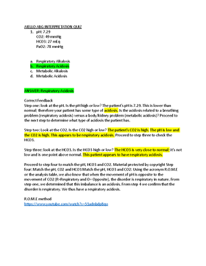 A 9.10 QUIZ 10 ABG Ventilation ATI with Answers - JAiello QUIZ ABG ...