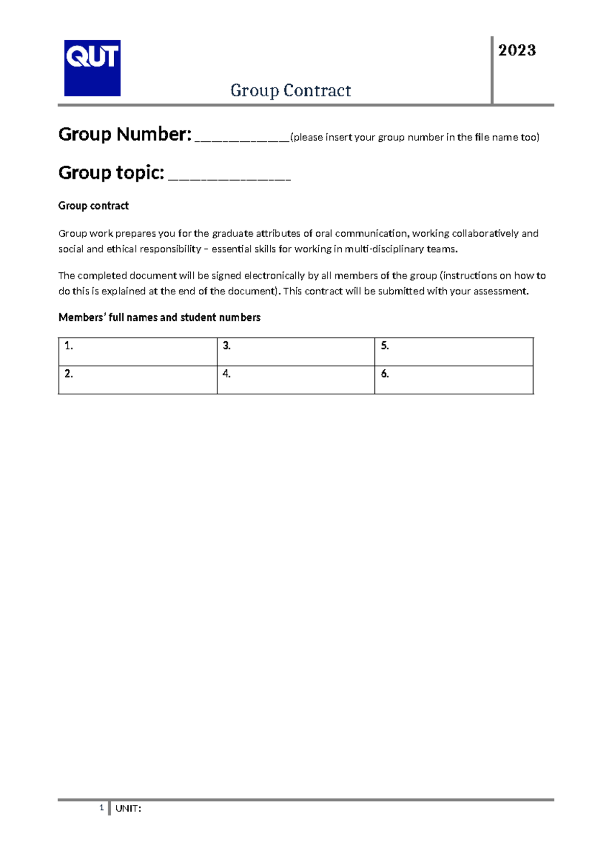 Group Contract xnb255 - Group Contract Group Number ...
