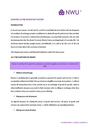 ECON 112 Test 1 2023 PC VC Final Memo - Calculators/Sakrekenaars: Yes ...