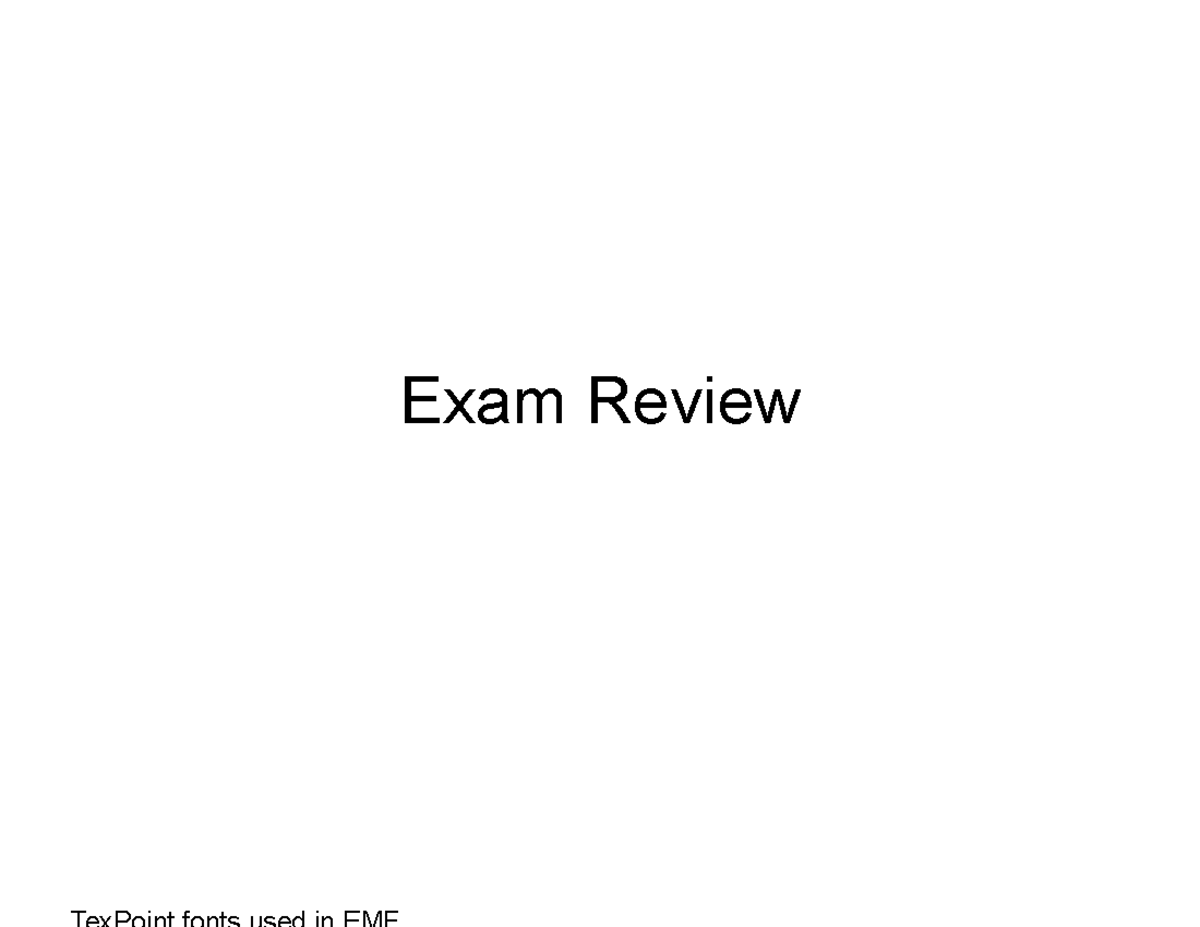Lecture 13-a-Exam-Review eecs 571 2010 principles of real time embedded systems - Exam Review ...