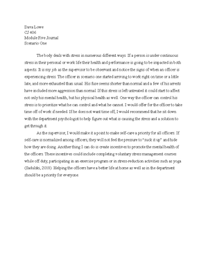 CJ 406 Module Three Assignment Template - CJ 406 Module Three ...