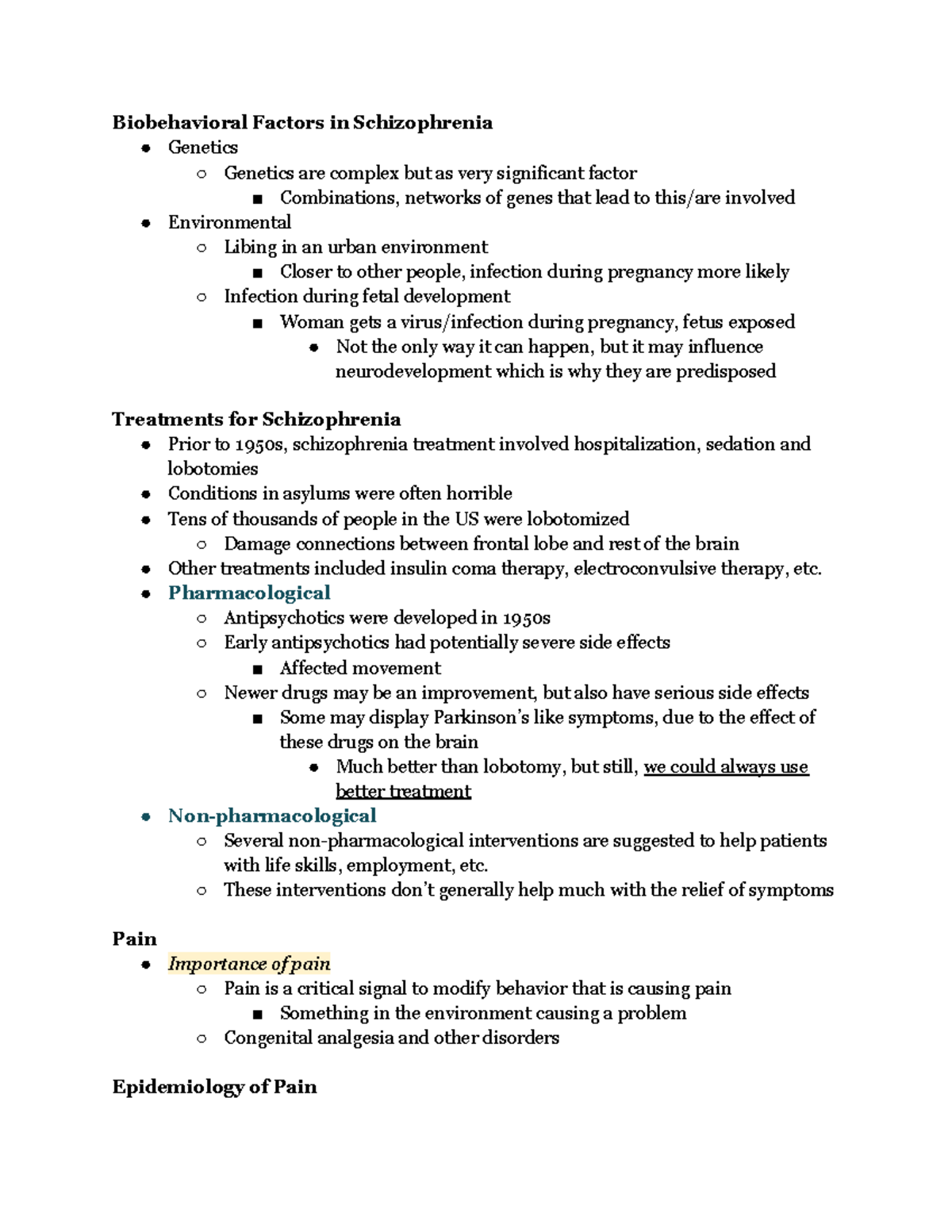 Bbh7 - Mark Dingman Lecture - Biobehavioral Factors in Schizophrenia ...