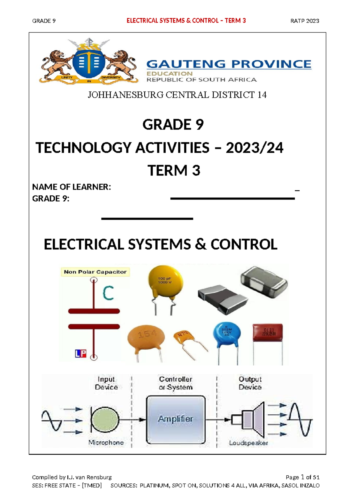 GR 9 - TERM 3 - Final Activities - RATP - JUNE 2023-24 - Compiled by I ...