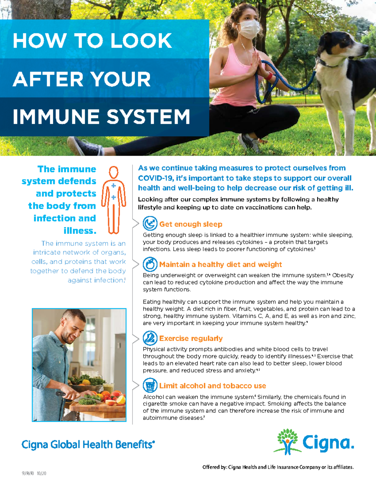 Look after your immune system flyer - ES-101 - Studocu
