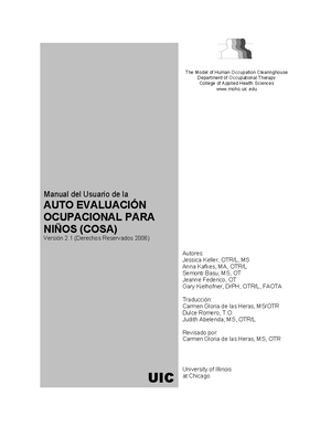 Spanish Ocairs 4 - Pautas - Manual del usuario ENTREVISTA DE EVALUACIÓN ...
