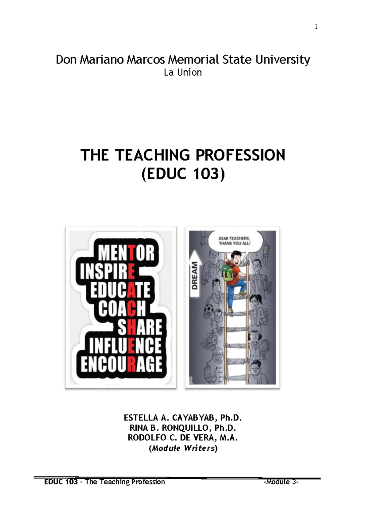 Module 7 Educ 103 - Don Mariano Marcos Memorial State University La ...