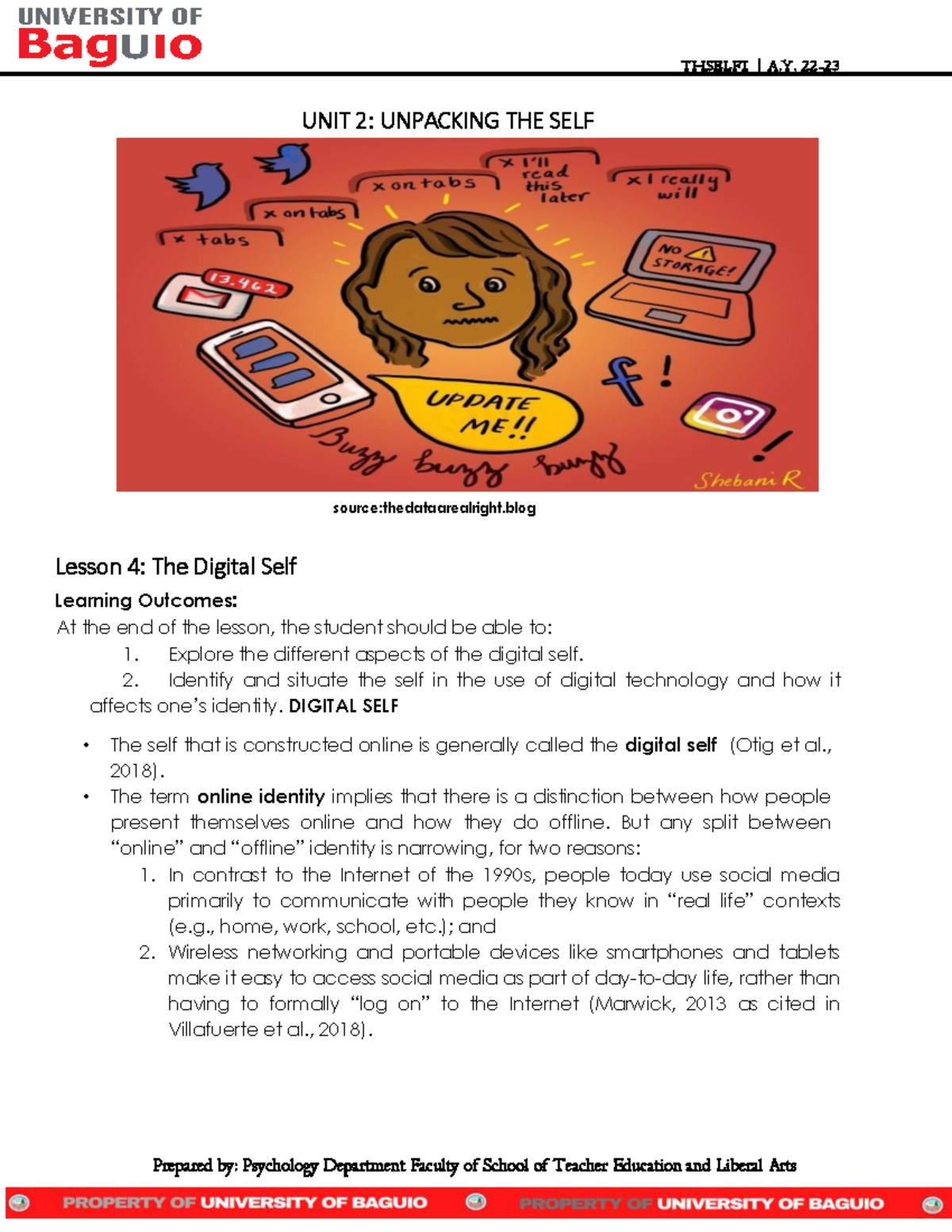 U2 L4-Digital Self - All about financial and business management - UNIT ...