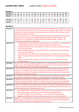End of chapter questions and answers (Intro) - End of chapter questions ...