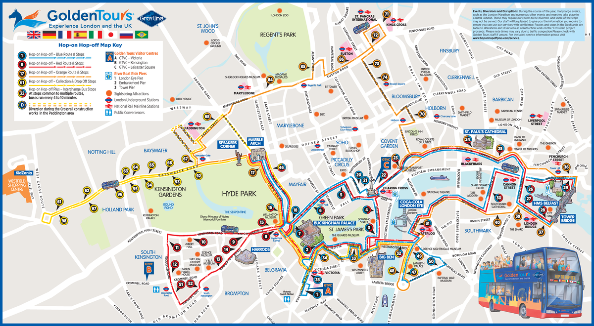 Hoho-map-2015 - IDEA ITINERARIO - Hop-on Hop-off Map Key 1 8 17 61 1 32 ...