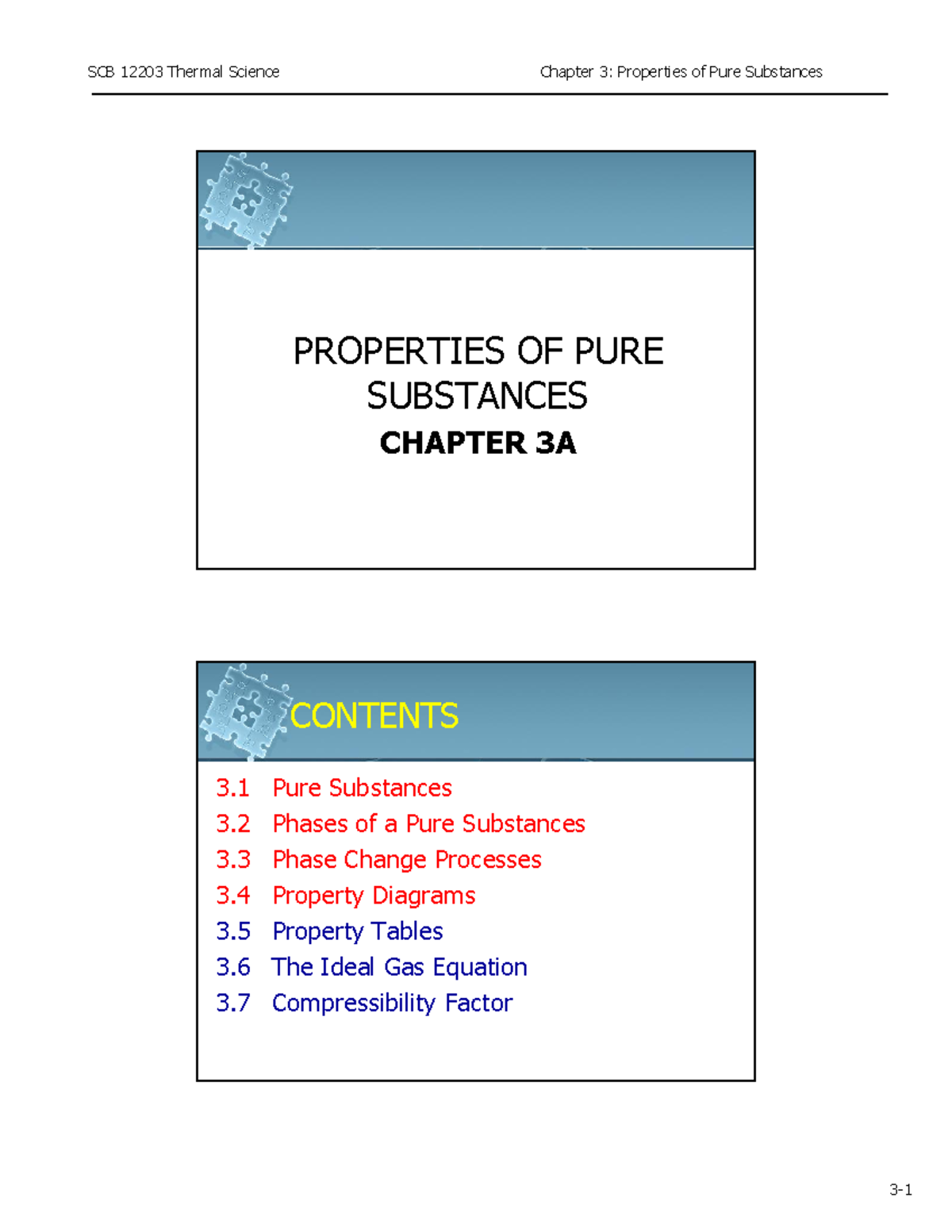 TS Ch 3 - noted - CHAPTER 3ACHAPTER 3A PROPERTIES OF PURE SUBSTANCES ...