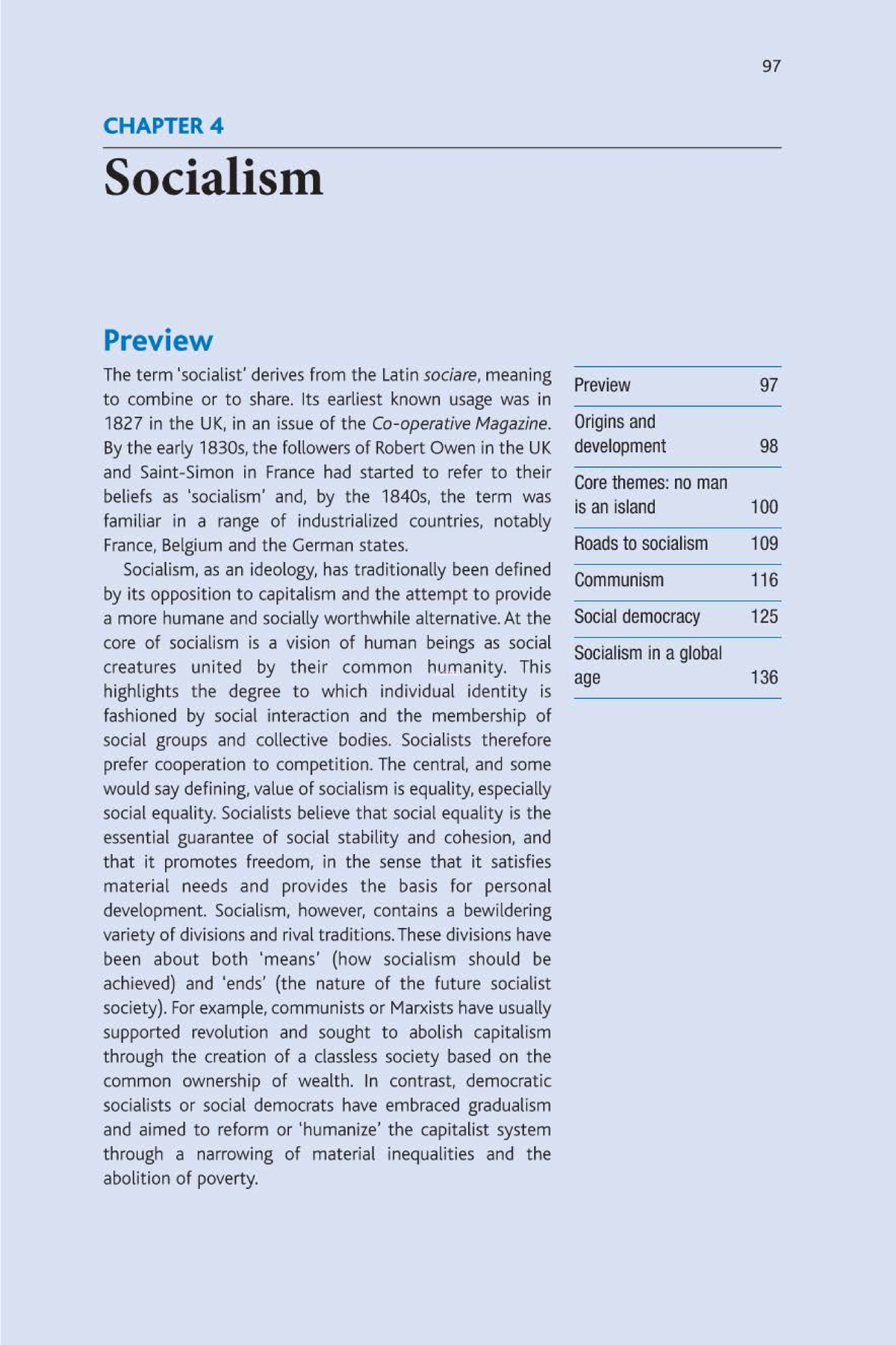 Socialism (1) asdfghj kjhgv bhytr edfg hjk - CHAPTER Socialism Preview ...