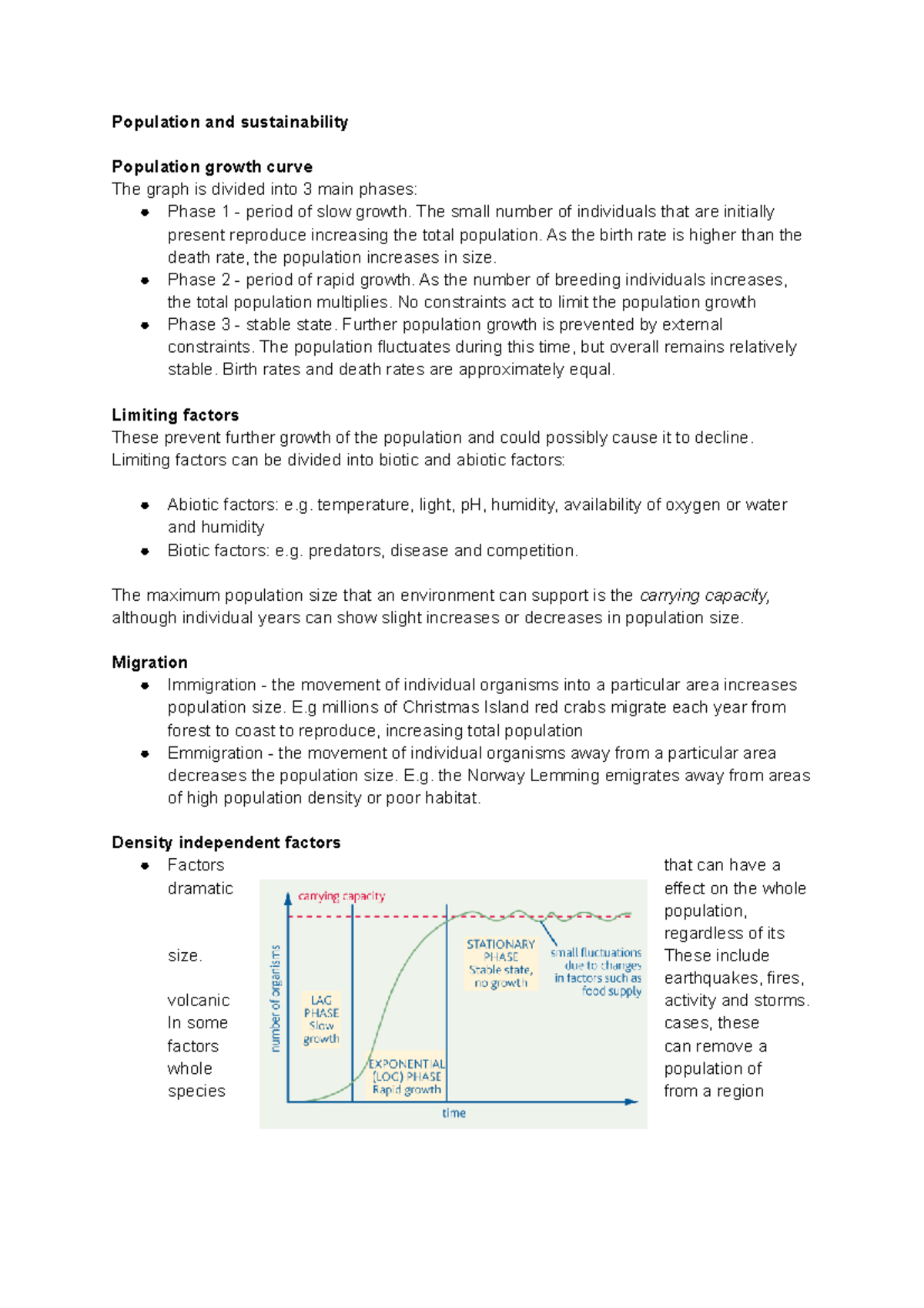 Population and sustainability - Population and sustainability ...