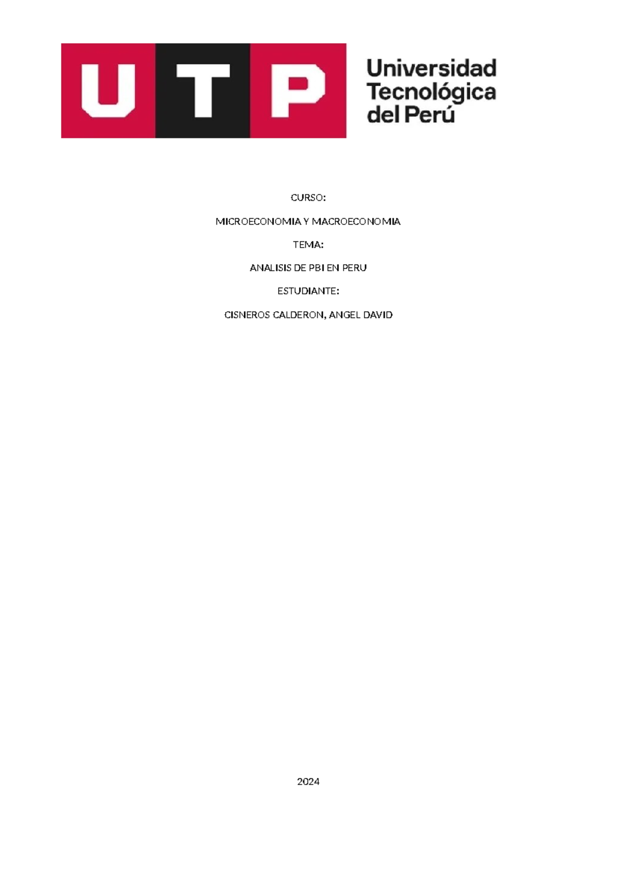 S09.Analisis PBI Angelcisneros - CURSO: MICROECONOMIA Y MACROECONOMIA ...