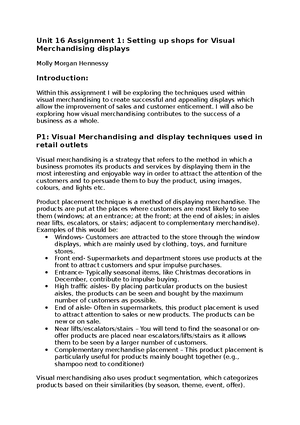 Unit 17 Assignment 2 - Unit 17 Assignment 2 Molly Morgan Hennessy ...