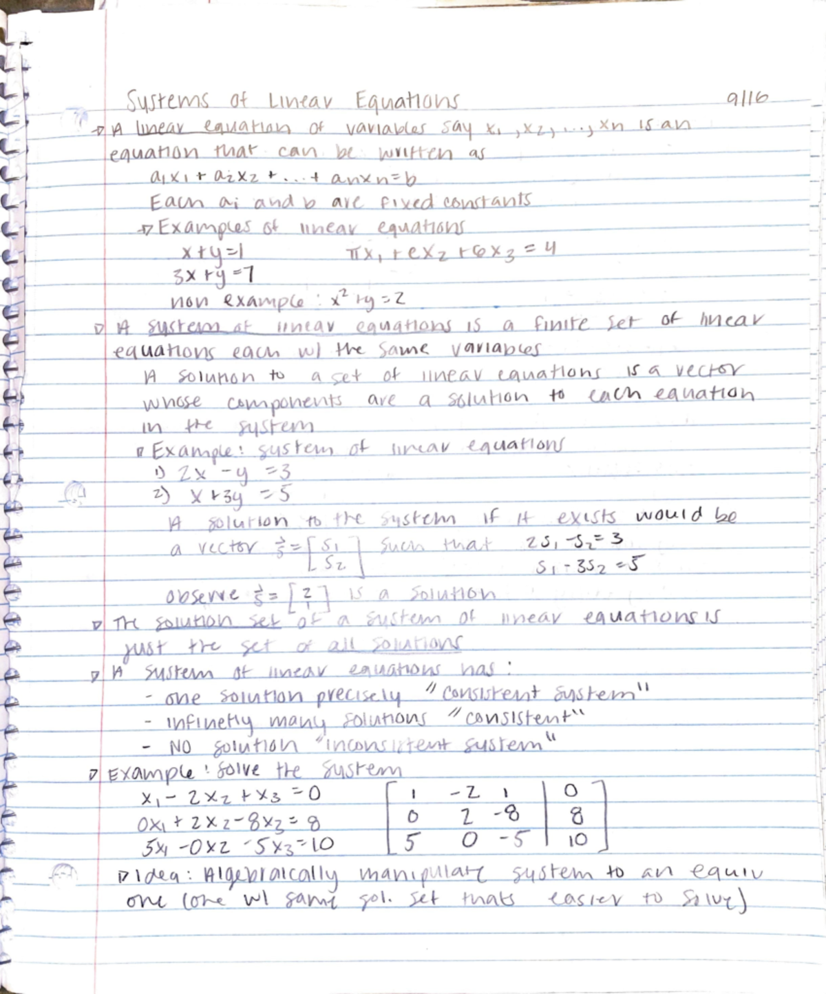 Systems of equations - ' ,-~' _L\ V)-(°' vu - C, /Ii? - 1- - Studocu