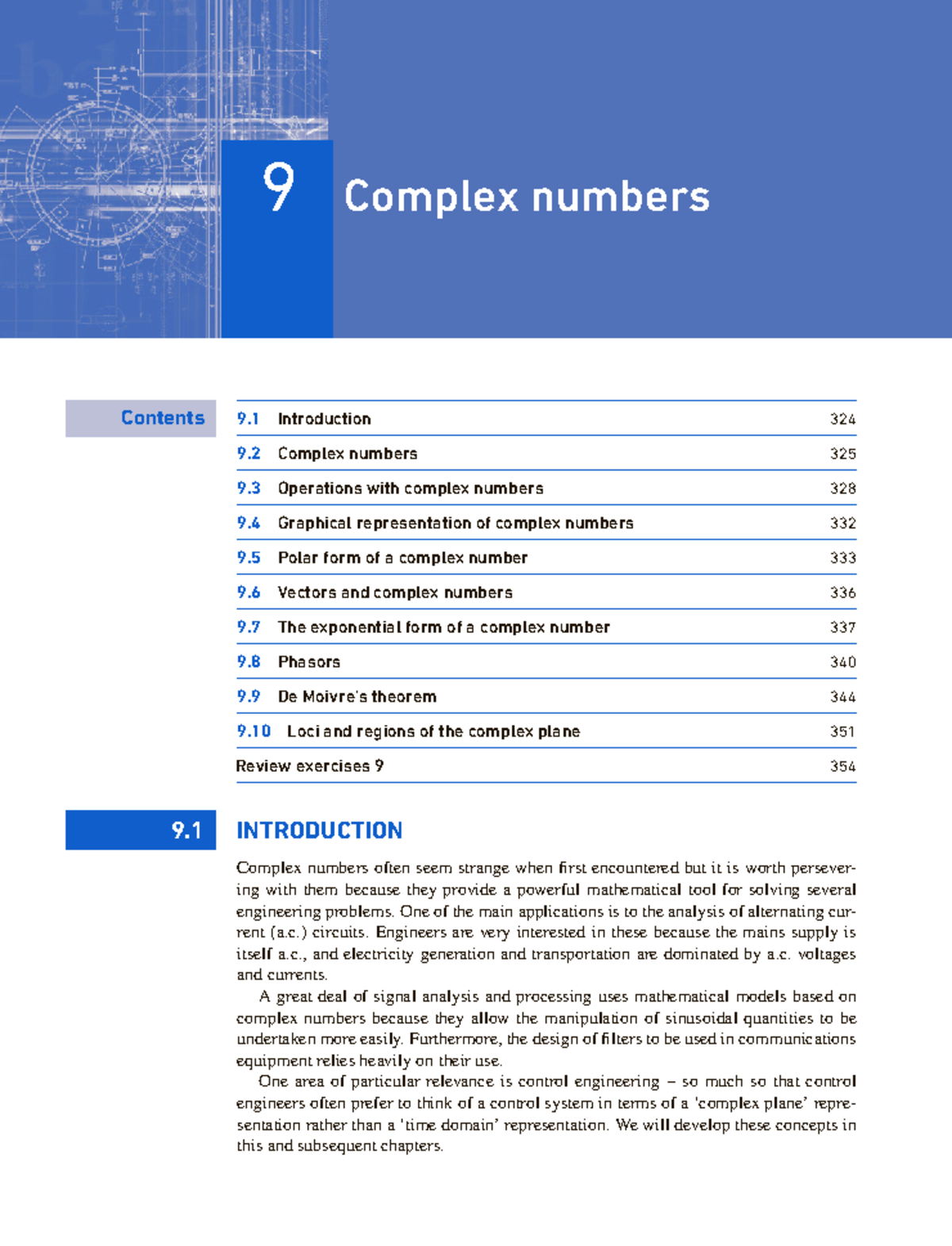 Engineering Mathematics Part 9 Complex Numbers - 9 Complex numbers ...