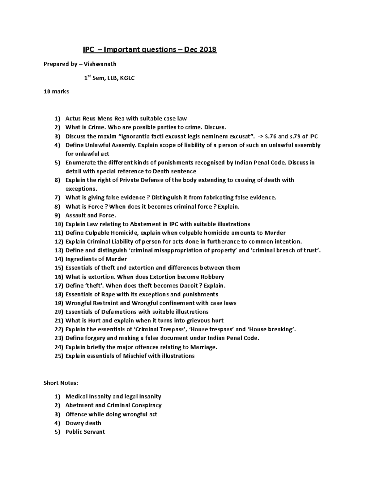 IPC Imp Questions Dec2018 - IPC – Important questions – Dec 2018 ...