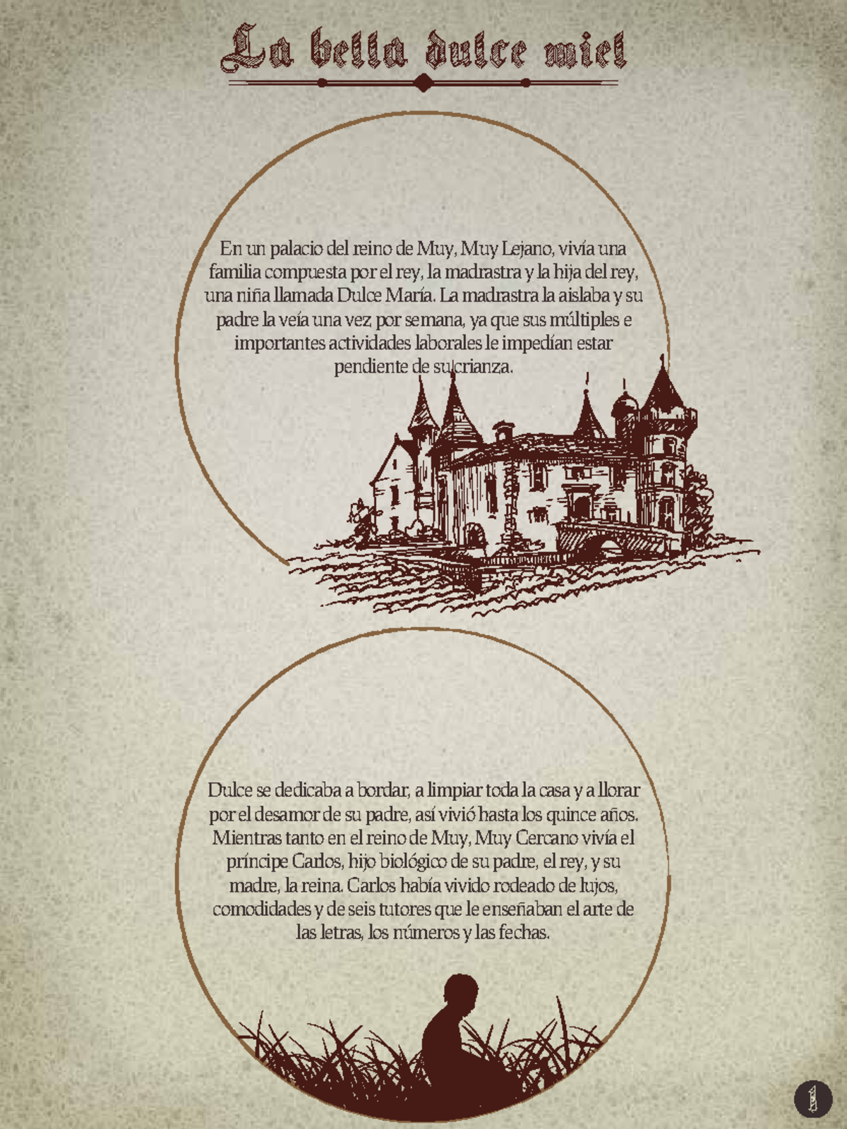 Dulce Miel - cuento prevecion violencia sexual - En un palacio del reino de Muy, Muy Lejano ...