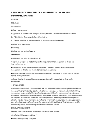Library - Circulation Section - CIRCULATION SECTION CONTENTS Objectives ...