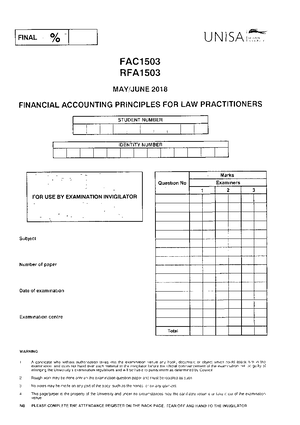 FAC1503 2021 Learning unit 4 - FINANCIAL ACCOUNTING PRINCIPLES FOR LAW ...
