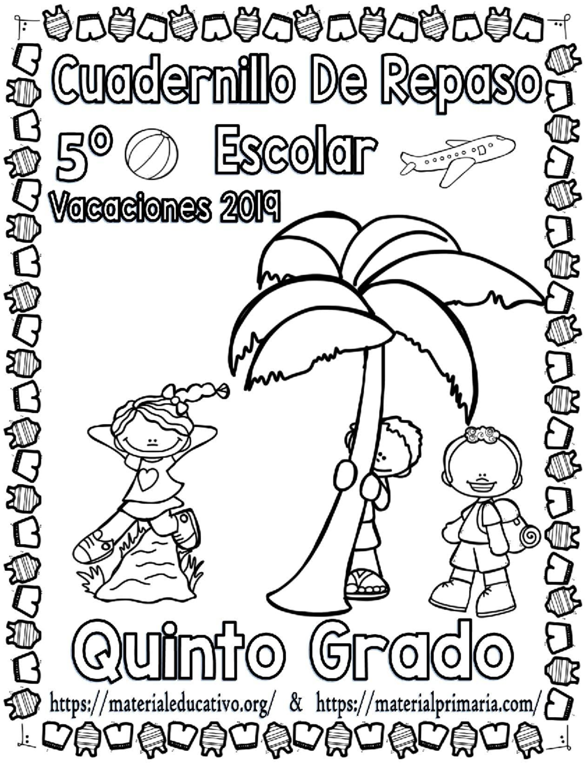 5to Grado Cuadernillo Repaso 2019 - NOMBRE DE LA ALUMNA (O ...