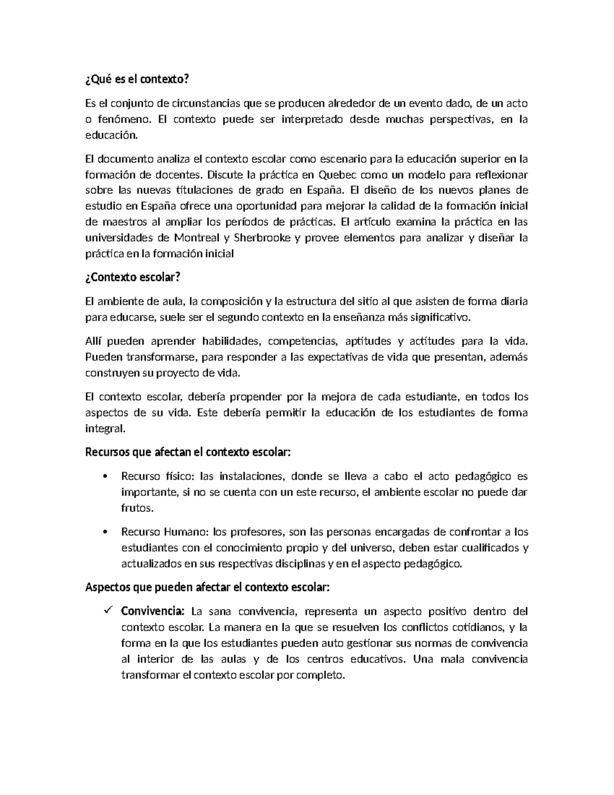 Qué es el contexto Libros - ¿Qué es el contexto? Es el conjunto de ...