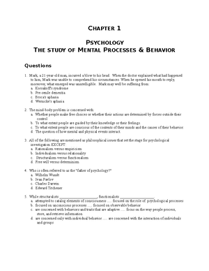 Ch01 Introduction and Research Methods - Chapter 1 Introduction and Research Methods OUTLINE ...