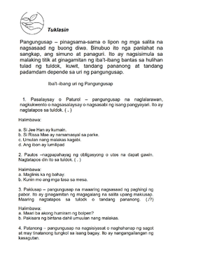AP6 Q4 MOD5 1 1 - hope u like it - 1 Aralin 1 Mga Patakaran, Programa ...