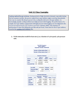 Unit 4.3-4.4 ANOVA Assignment - STAT 3220 Unit 4. One Factor ANOVA Drinkers. A sample of 44 ...