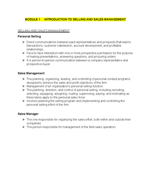 MKT109 International Marketing Module - The course focuses on ...