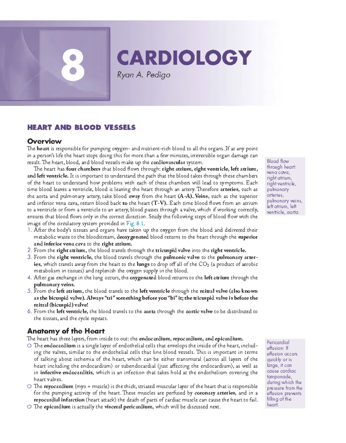 Crush step 1 Cardiologia Ingles - HEART AND BLOOD VESSELS Overview The ...