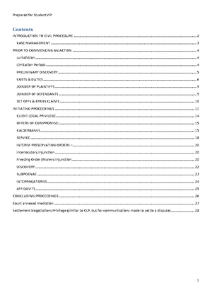 2023 Assignment - LLB 300 and 3300 Remedies and Civil Procedure ...